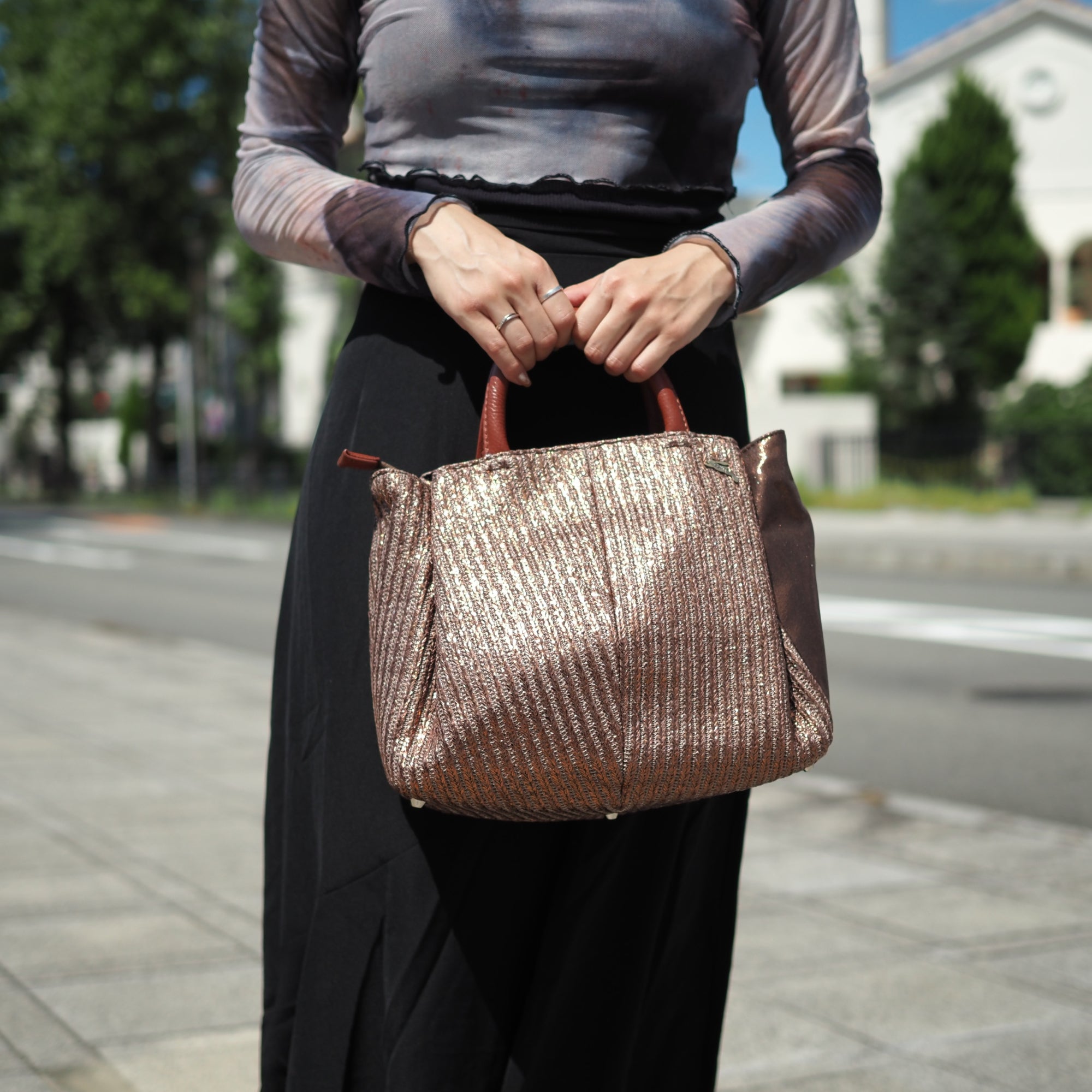 2Wayハンドバッグ RFA-0317SN(363636) テラコッタ – OSAM オサムバッグ